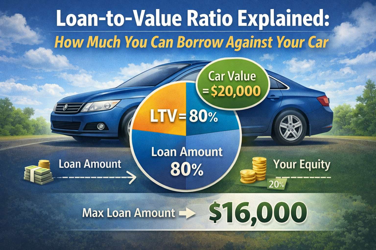 Loan-to-Value Ratio Explained: How Much You Can Borrow Against Your Car