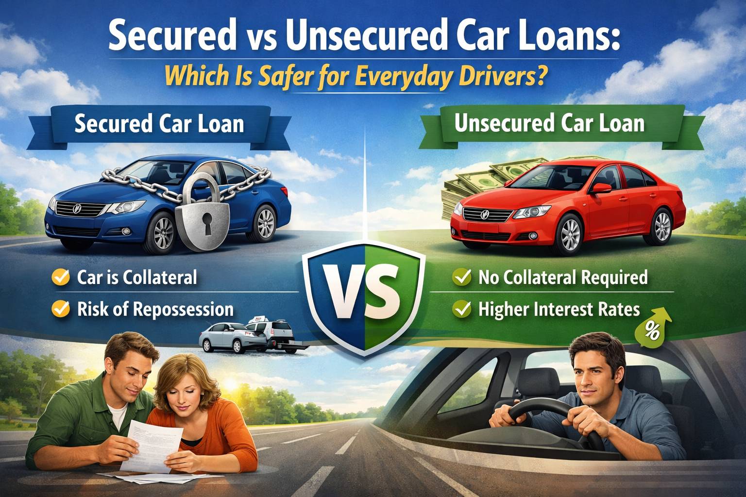 Secured vs Unsecured Car Loans: Which Is Right for You?